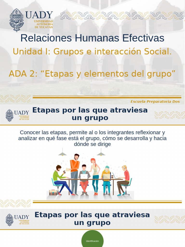 ADA 2 Etapas y Elementos Del Grupo 1 2 | PDF