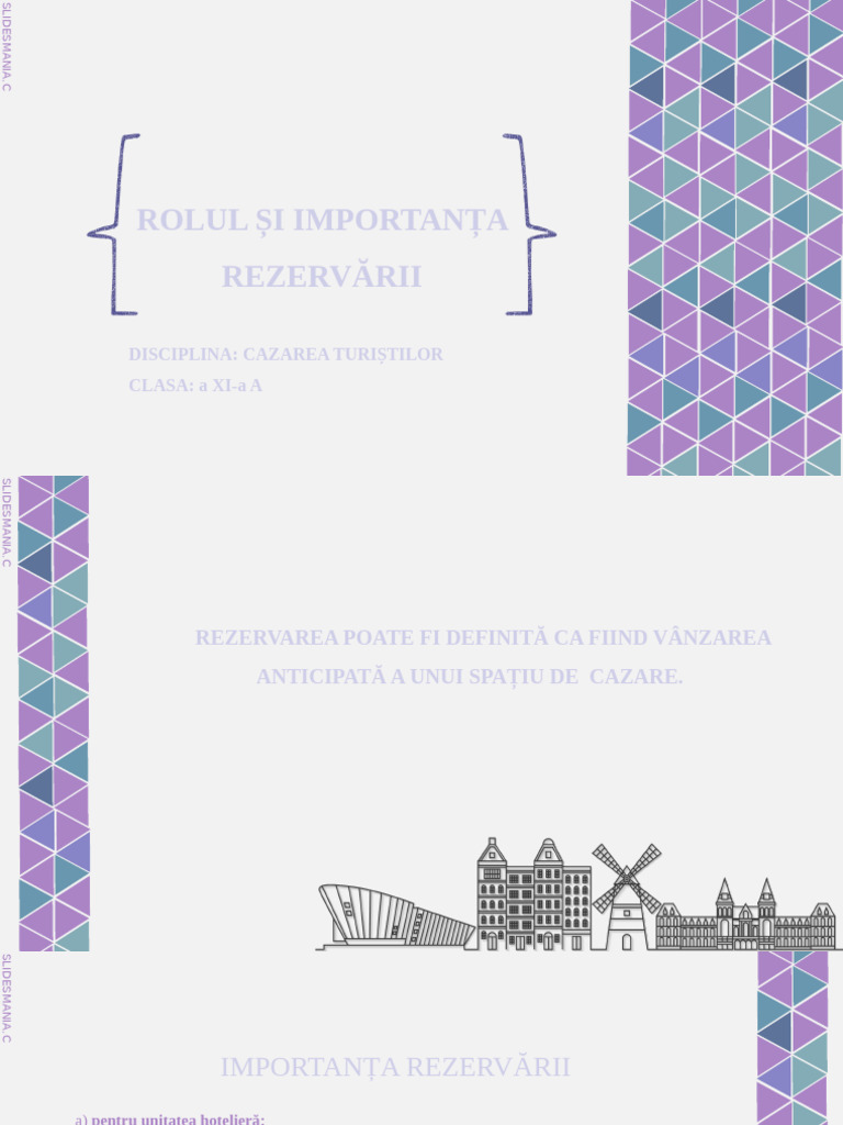 Importanta Rezervarii | PDF