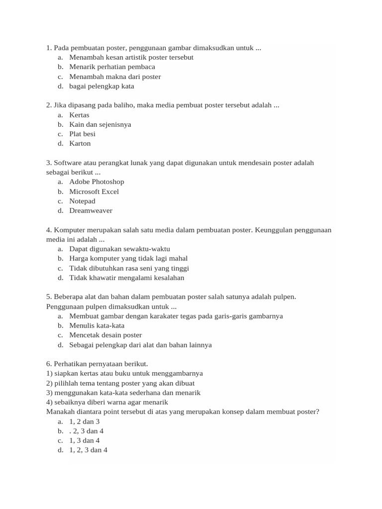Soal PTS Kelas Viii | PDF