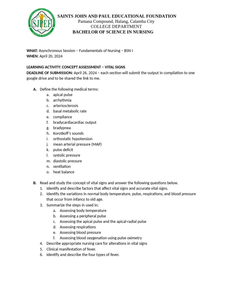 RLE Funda Async Activity | PDF