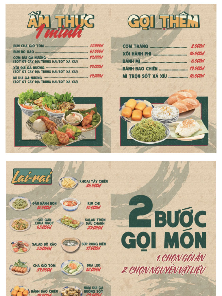 Bolero - Menu | PDF