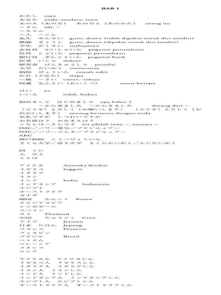 Kosakata Edisi 2 | PDF