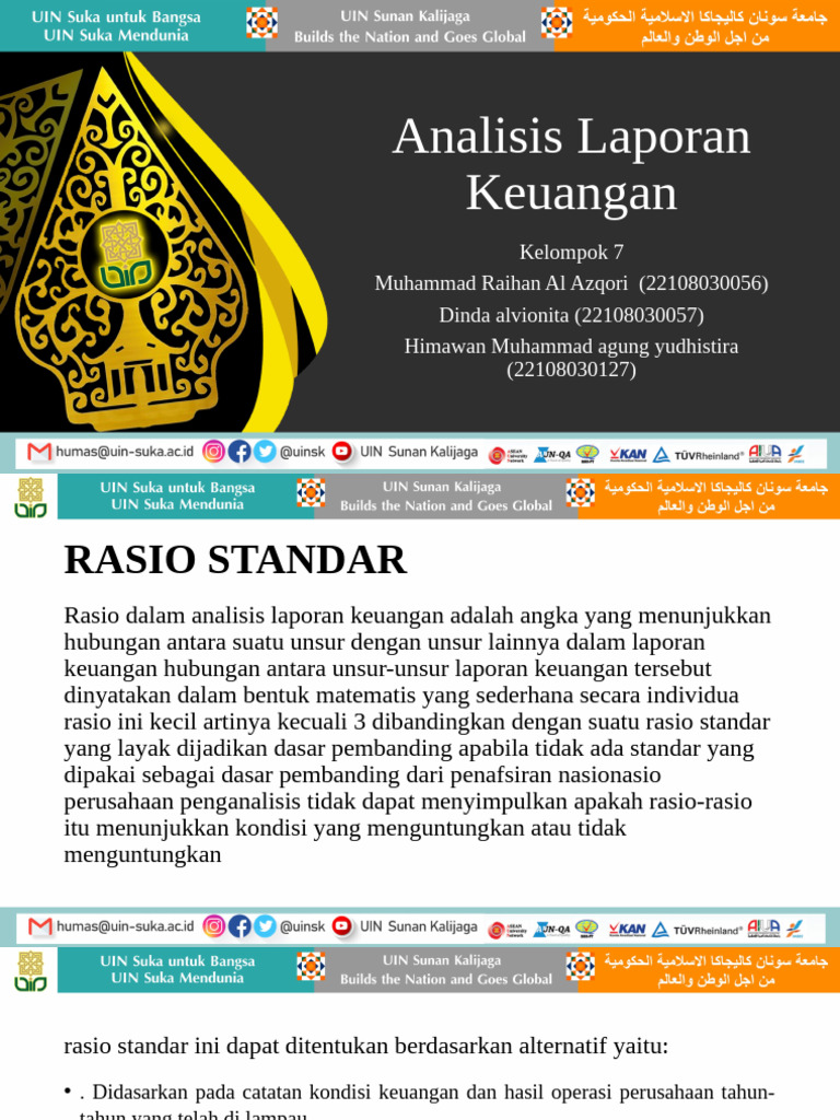 Analisis Laporan Keuangan (Analisis Rasio) | PDF | Karier & Perkembangan