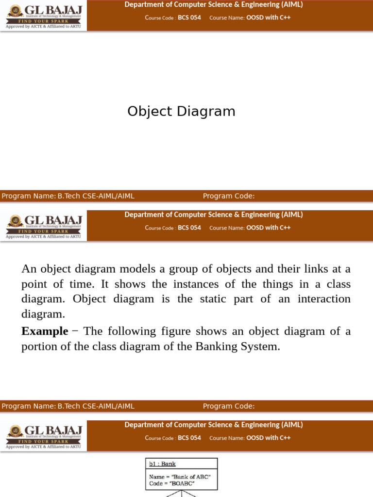 4) Object - Component - Deployment Diagram | PDF