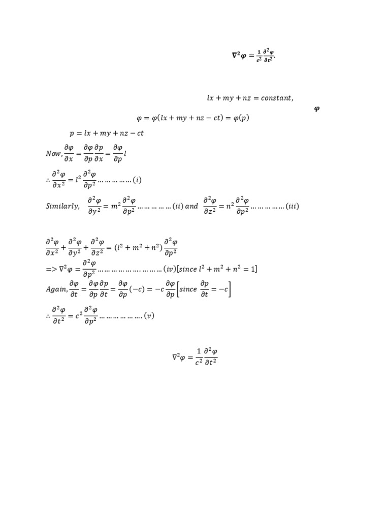 Define Plane Wave | PDF