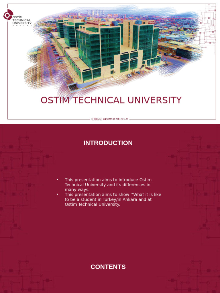 Ostimtech Sunum ENG 5 | PDF