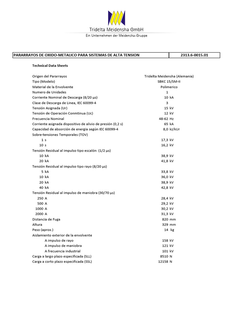 SBKC 15-SM-II-820 - Datasheet | PDF
