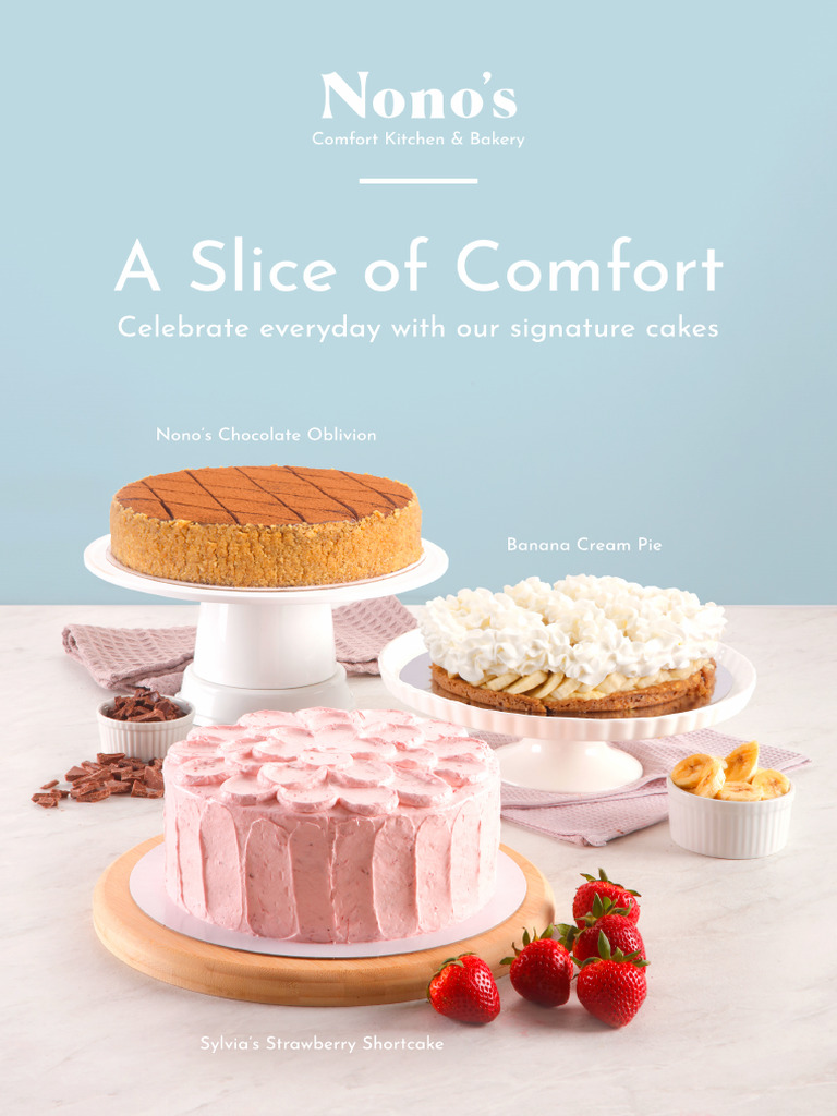 Nono's Signature Cakes Menu | PDF