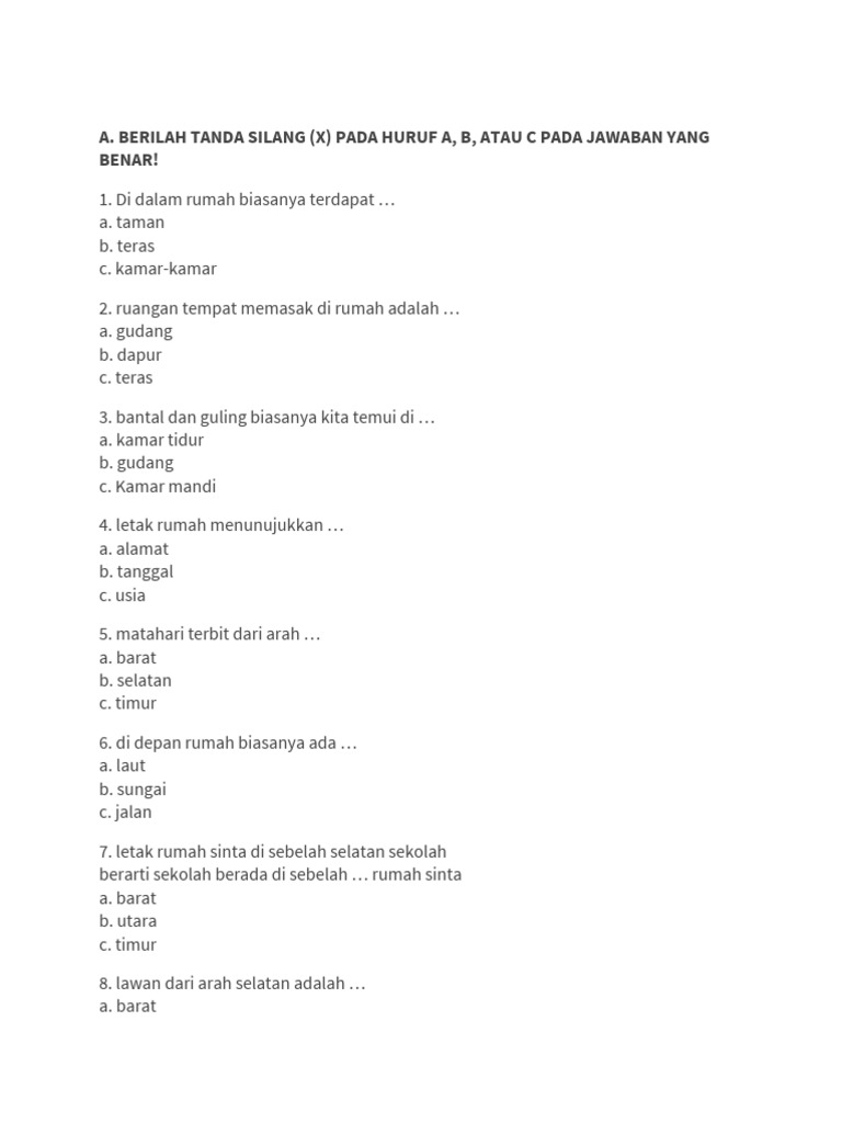 Contoh Soal Pendidikan Pancasila | PDF | Seni & Disiplin Bahasa