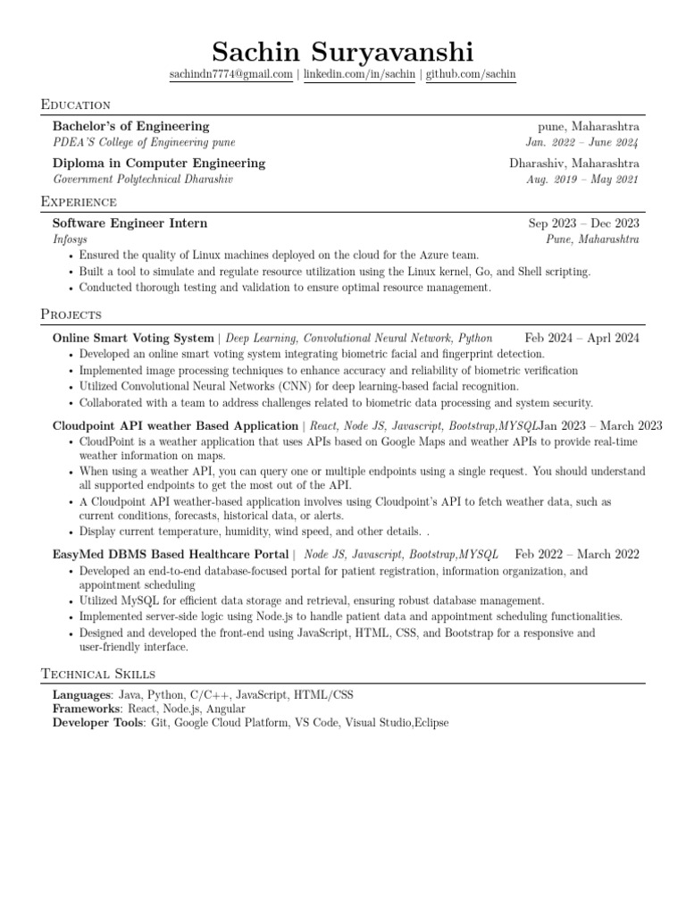 Document From Sachin Suryavanshi | PDF