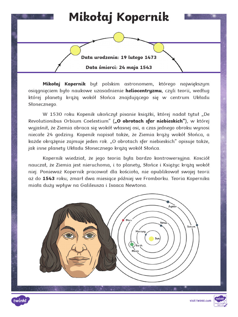 Po JP 21 Mikoaj Kopernik - Fakty - Ver - 2 | PDF
