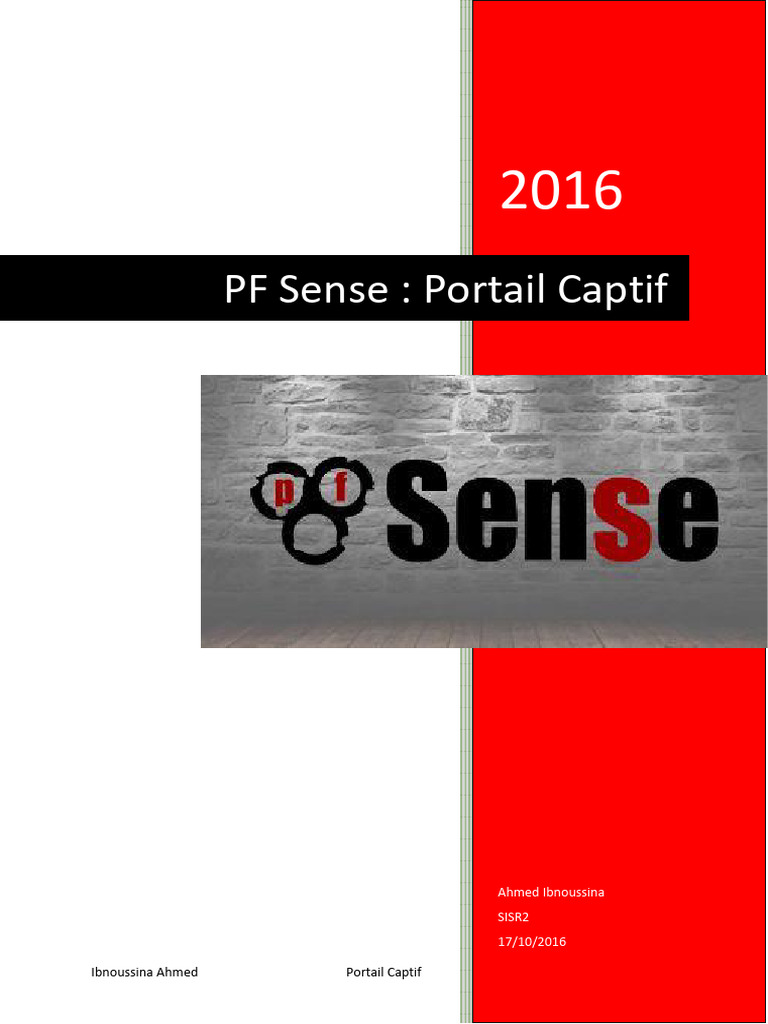 Pfsense Portail Captif Ibnoussina Ahmed | PDF