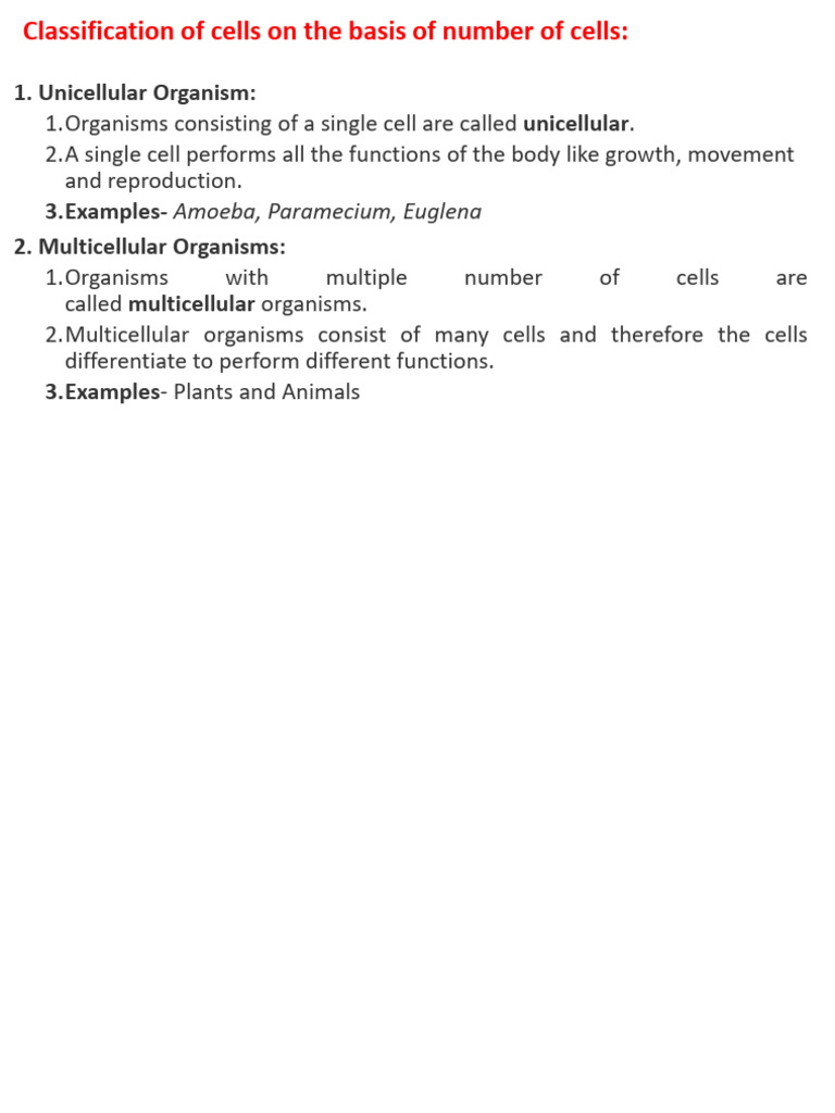 Classification of Organisms | PDF