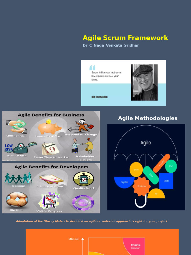 Agile Scrum Framework | PDF