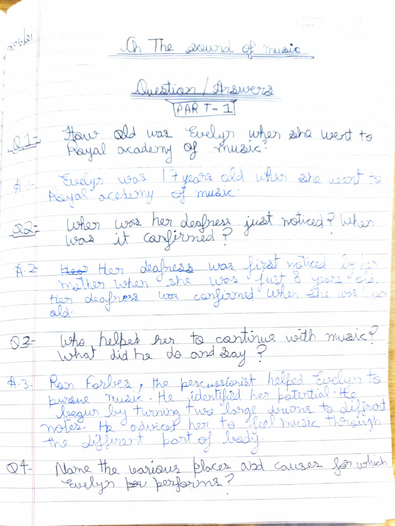 The Sound of Music Part 1 | PDF