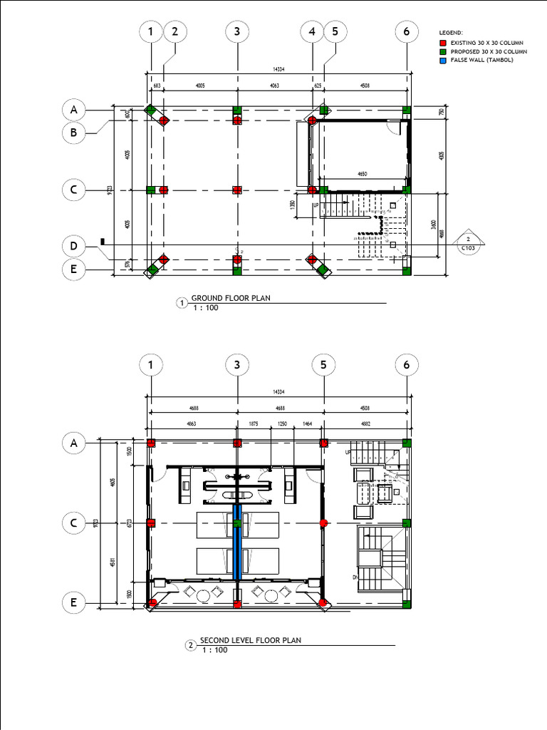 Revised Floor and Electrical Plans | PDF