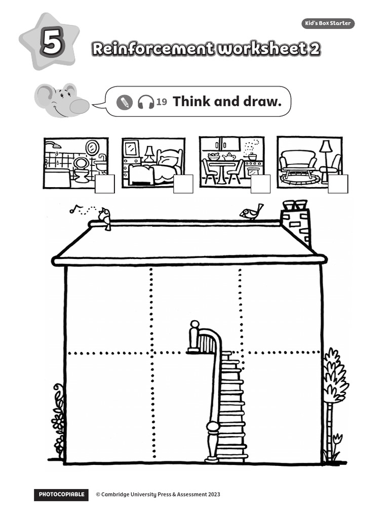 KidsBox Starter Unit5 Reinforcement Worksheet 2 | PDF