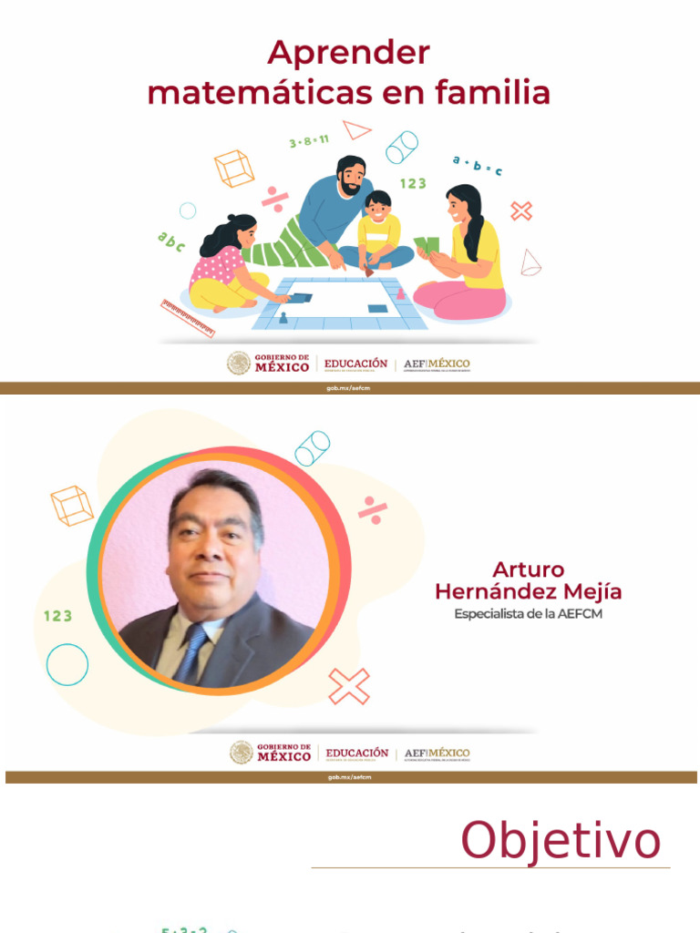 3 PPT - Aprendamos Matematicas en Familia | PDF | Sistema de ecuaciones ...