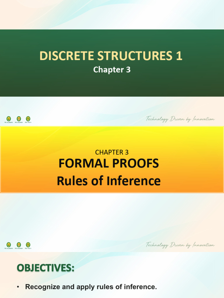 Module 3 Formal Proofs 1 Pdf