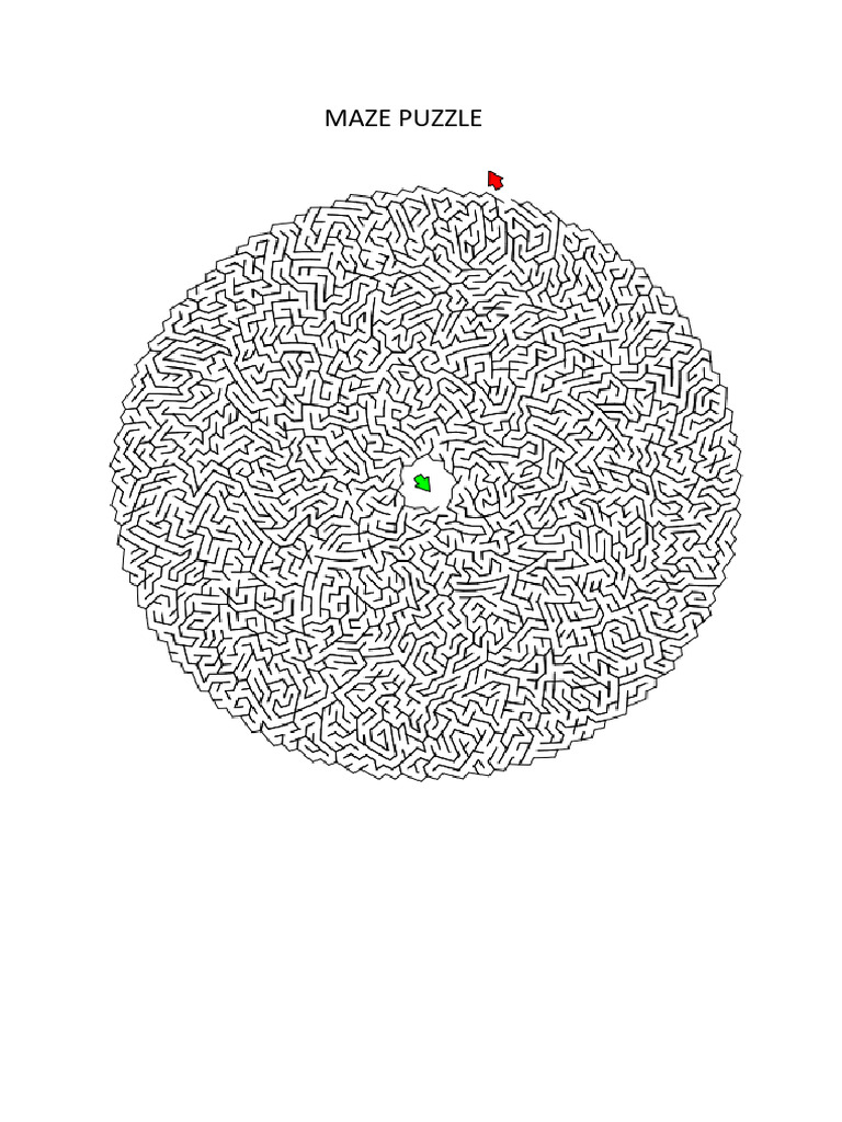 Maze Puzzle | PDF