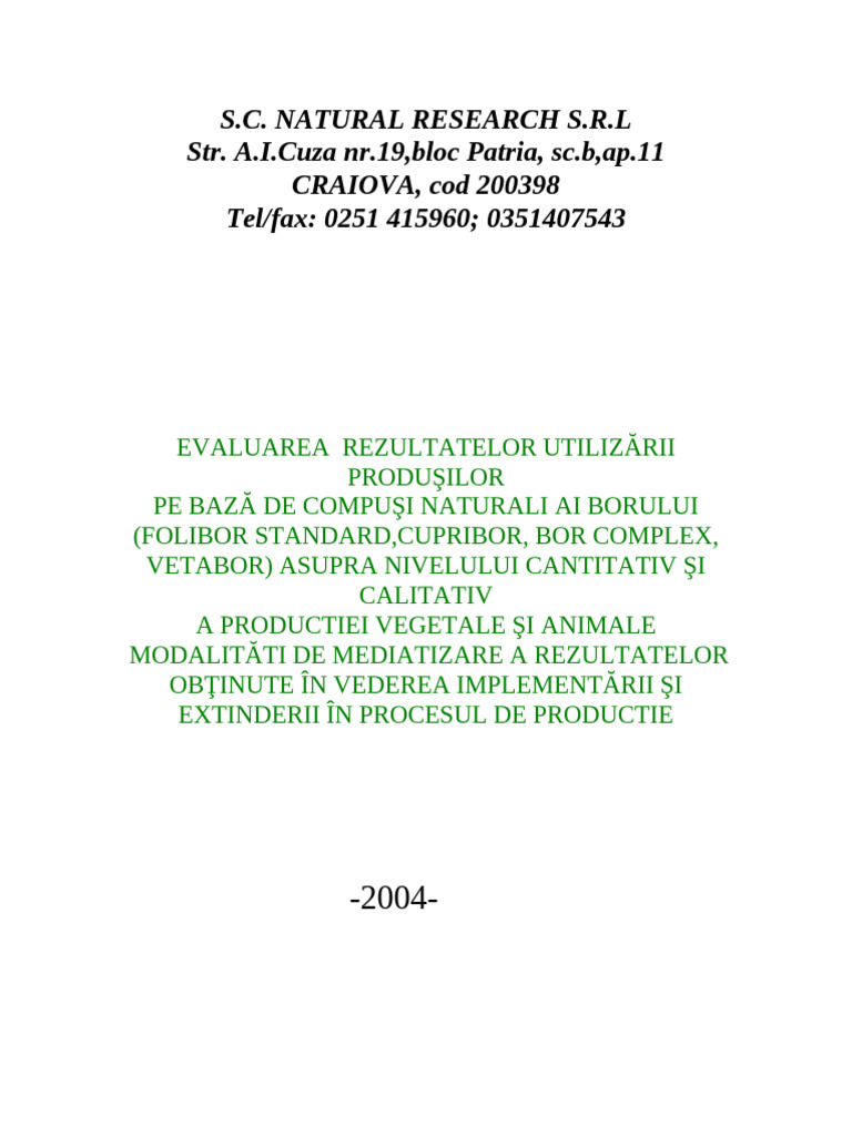 Mapa Folibor Dec2004 | PDF