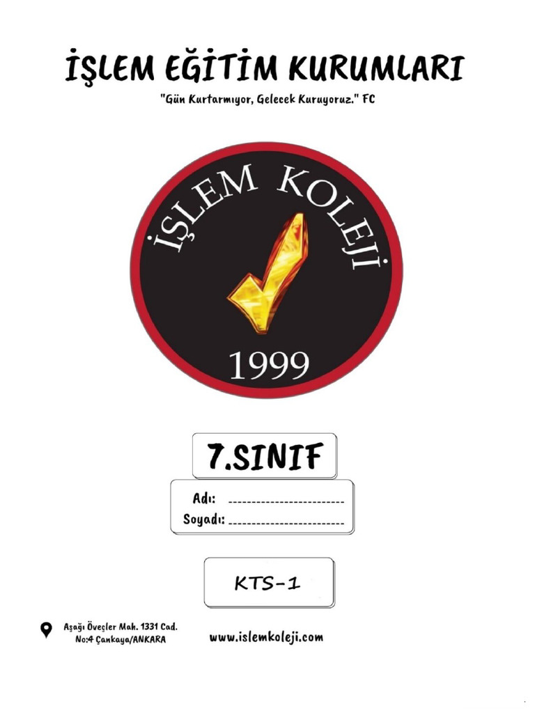 7.sinif KTS-1 | PDF