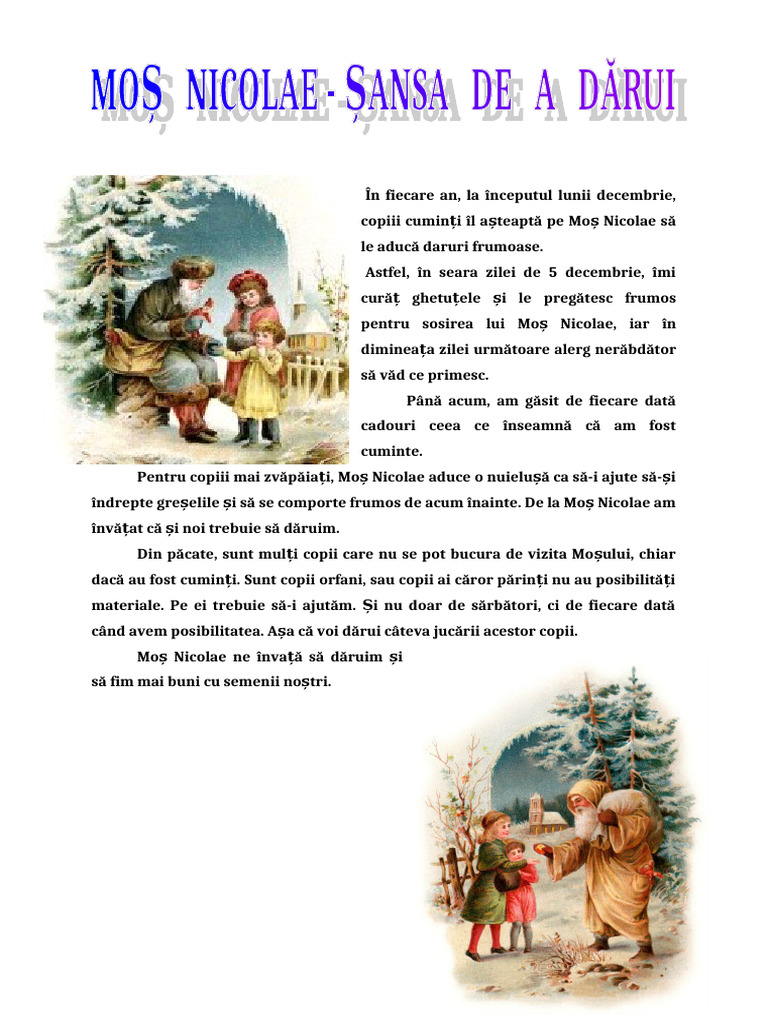 Mos Nicolae | PDF