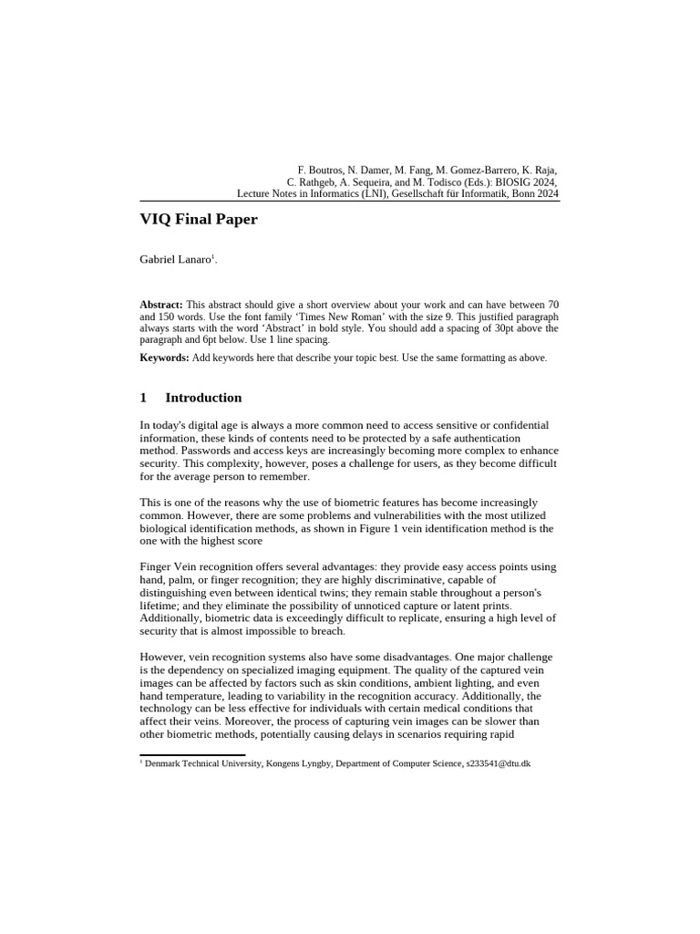 VIQ Final Paper | PDF