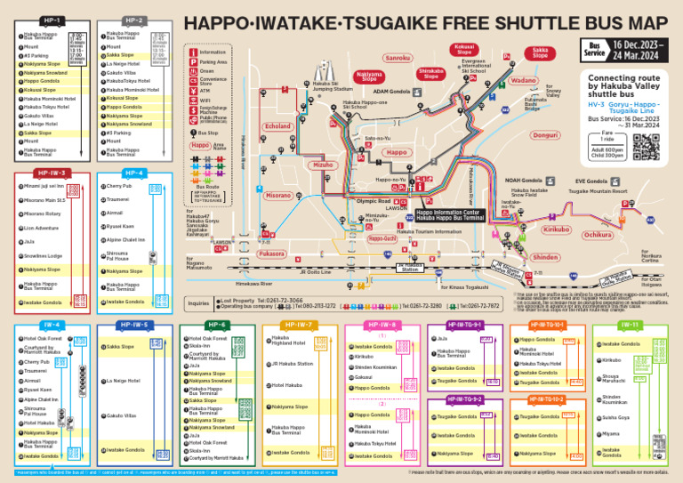 Shuttlebus Map en | PDF
