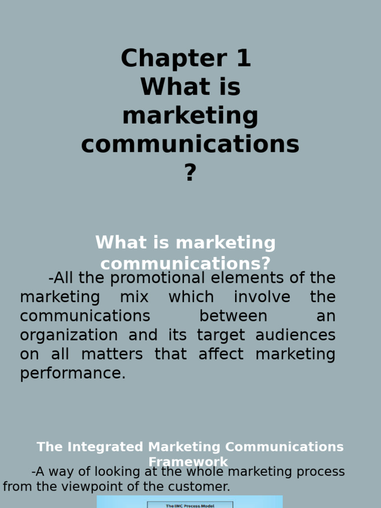 An Introduction To Integrated Marketing Communication | PDF