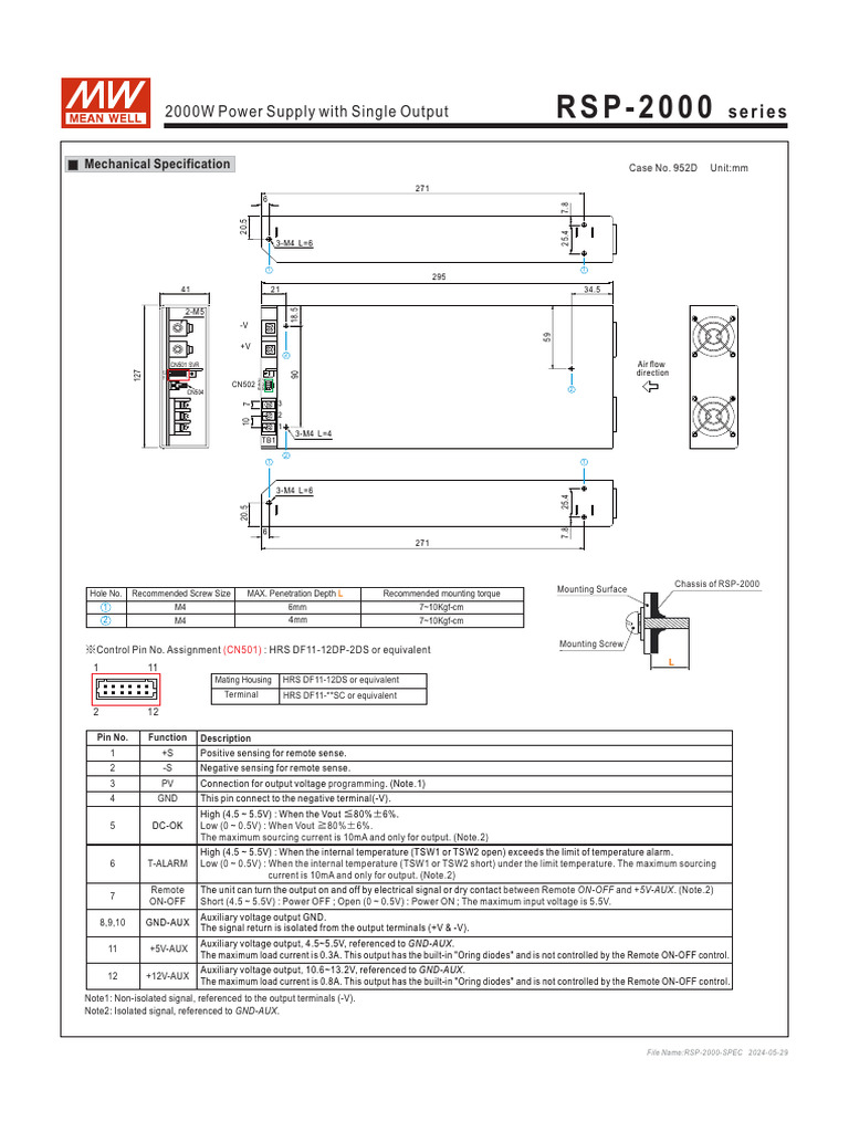 RSP 2000 SPEC (Diseret) 1 | PDF