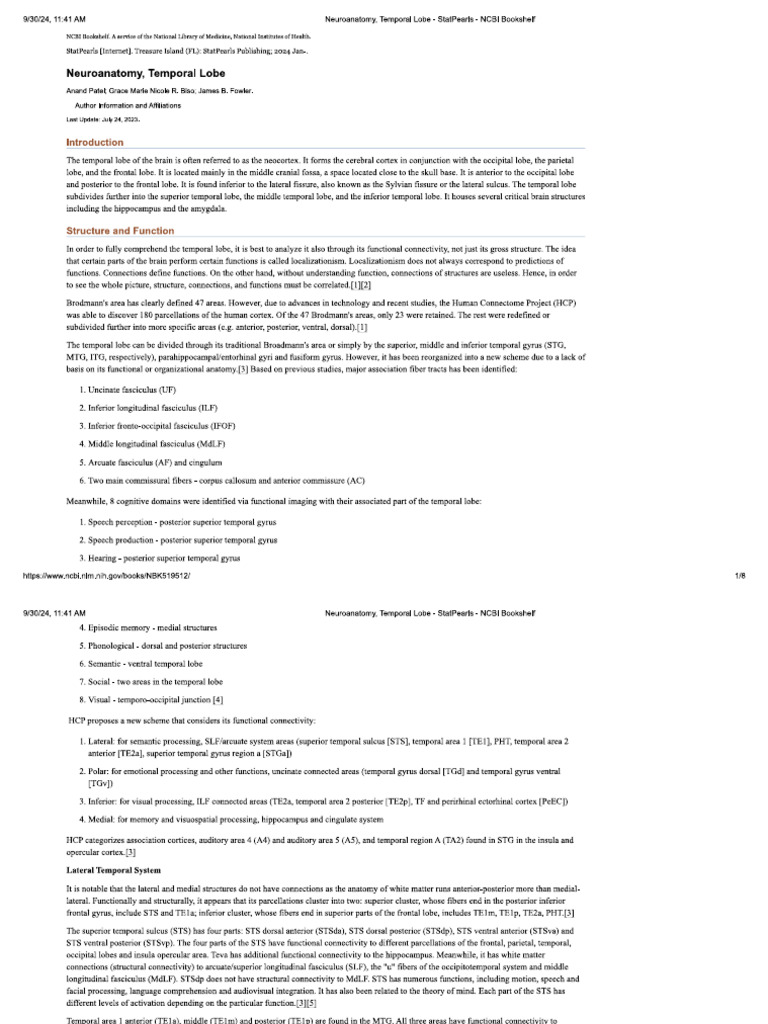 Module 3.4 Neuropsychology | PDF