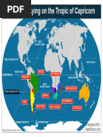 Major Straits of the World Map | PDF | Earth Sciences | Geography