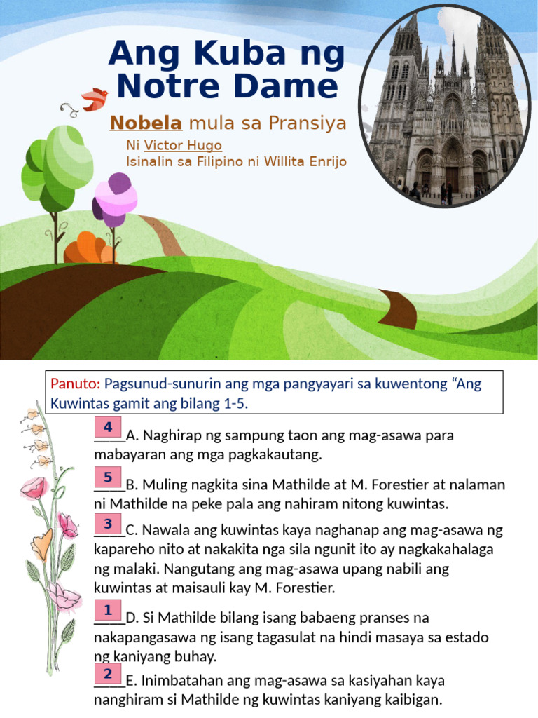 Module 5 - Ang Kuba NG Notre Dame | PDF