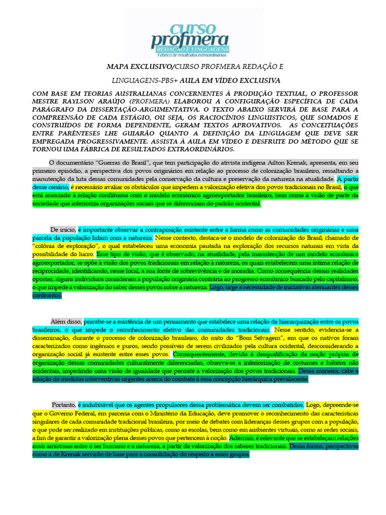 Mapa Prof. Profmera | PDF