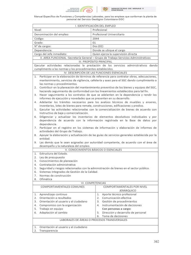 Manual de Funciones SIMO | PDF