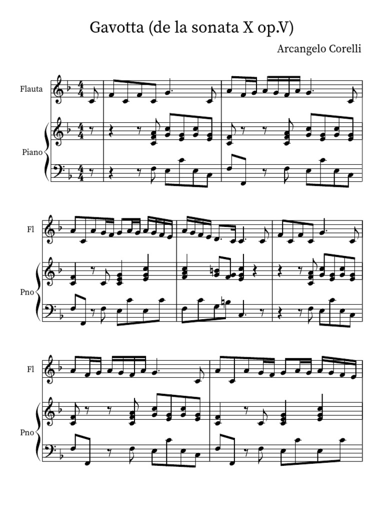Partitura Flauta | PDF