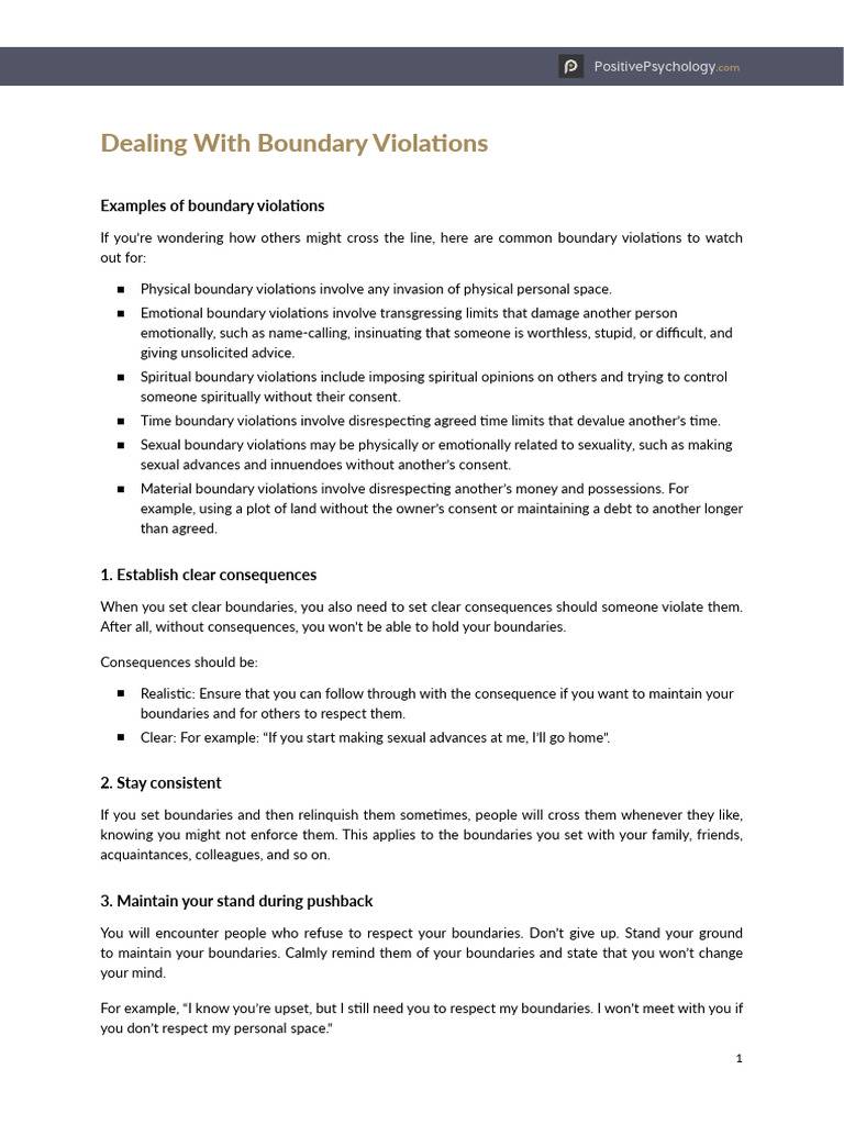 PT 4 - Dealing-With-Boundary-Violations | PDF