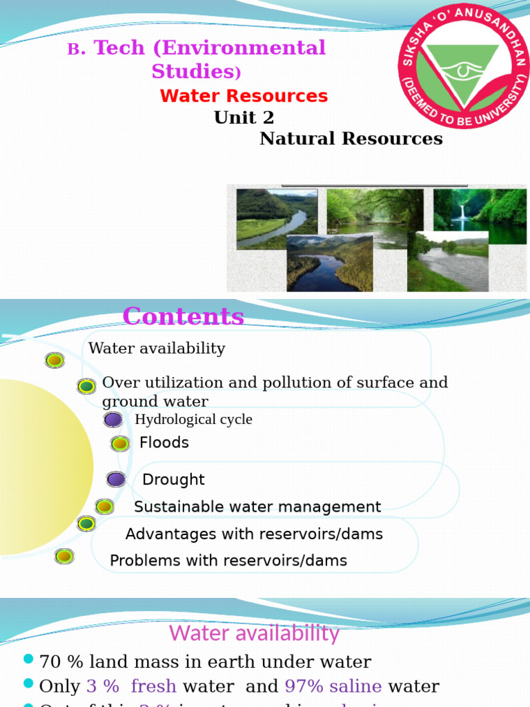 Water Resources | PDF