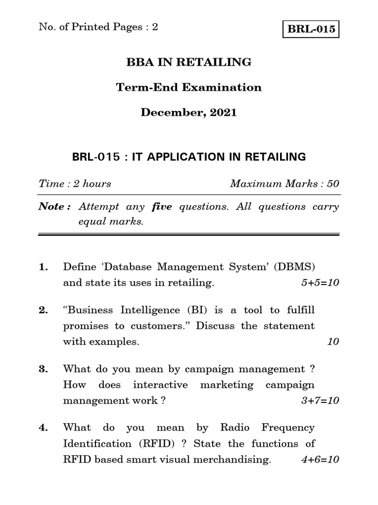 BRL 15 | PDF