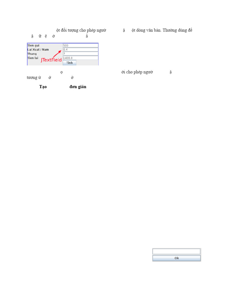 Bai 4 JTextField | PDF