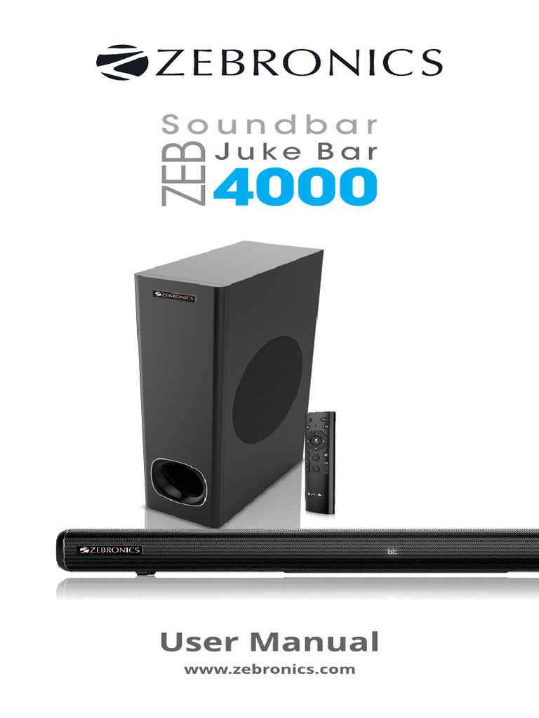 Zeb-Juke Bar 4000 Um | PDF