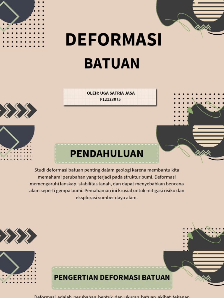 Deformasi | PDF