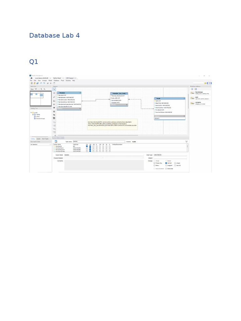 Database Lab 4 and 5 | PDF