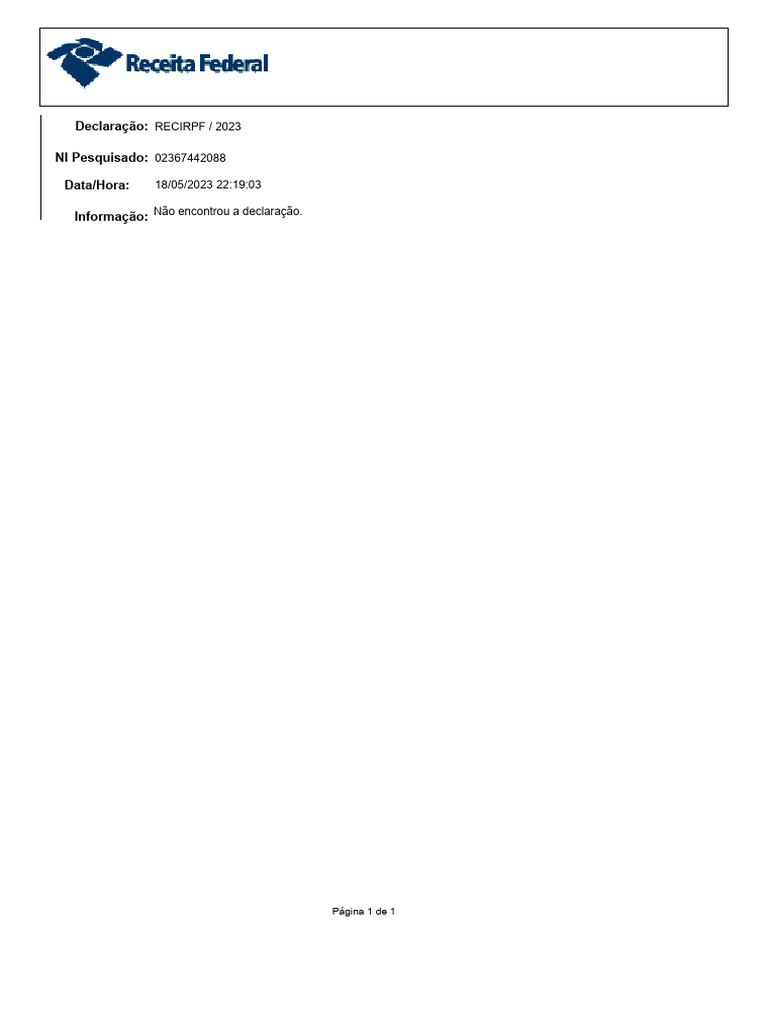 Irpf A 2023 2022 Rec | PDF