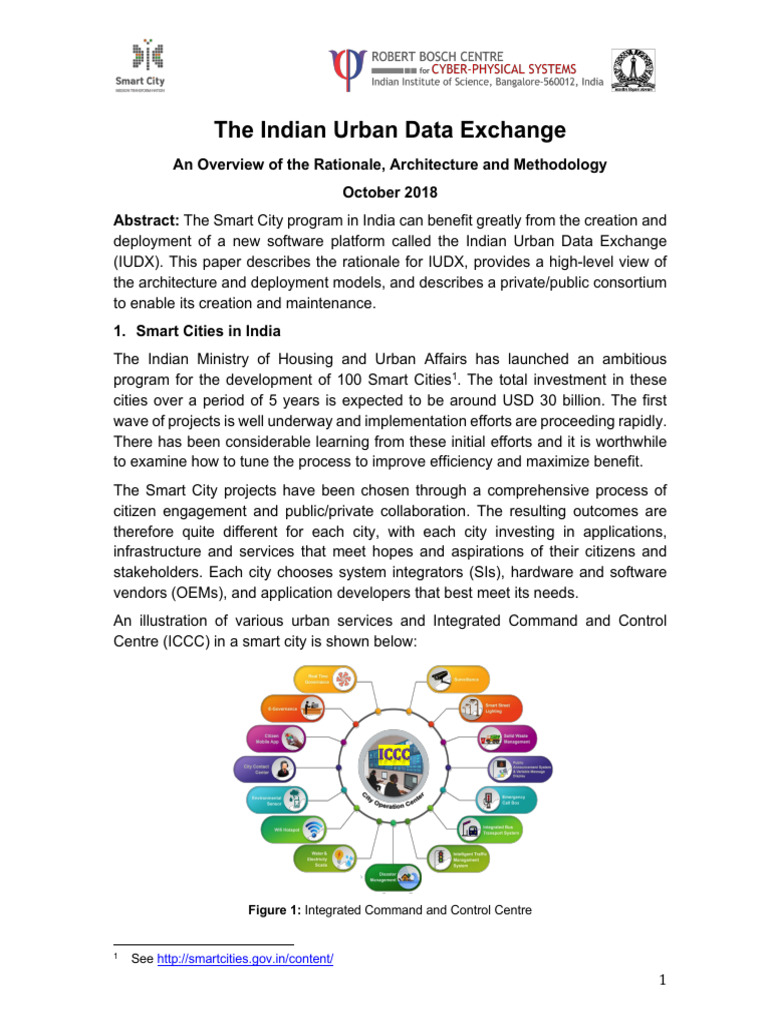 The Indian Urban Data Exchange | PDF