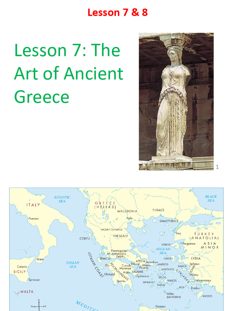 Session 4. Lessons 7&8 Ancient Greece | PDF