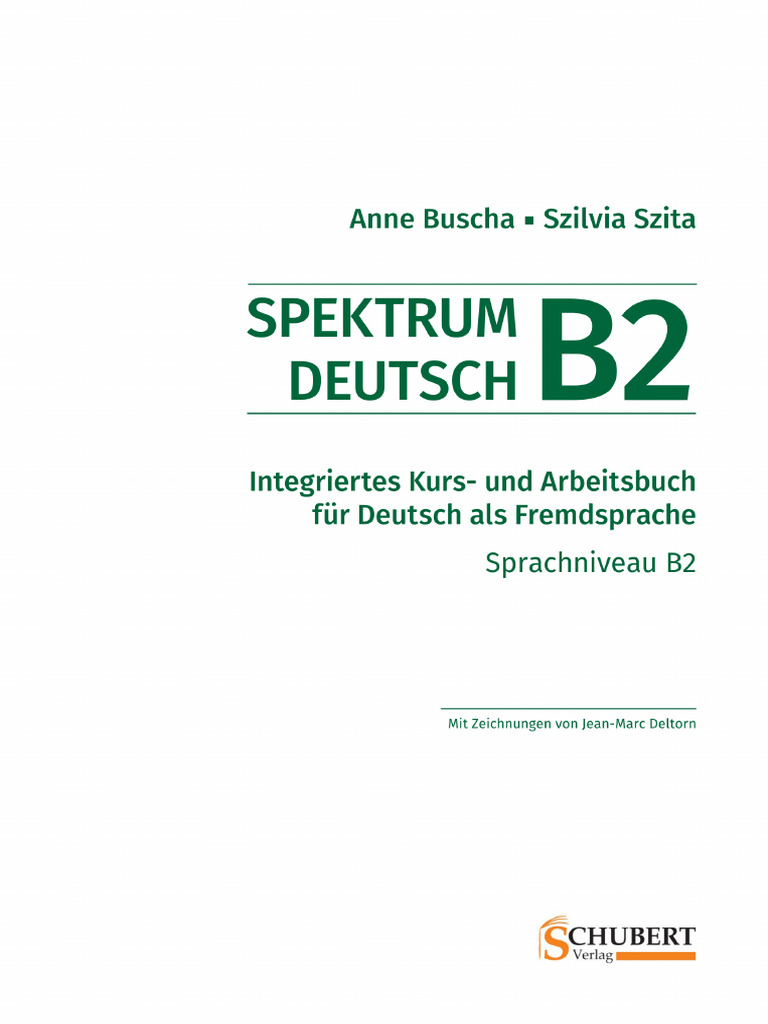 Spektrum Deutsch B2 - 2021 | PDF