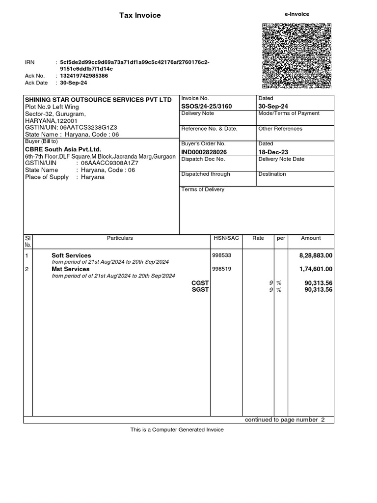 Invoice No | PDF