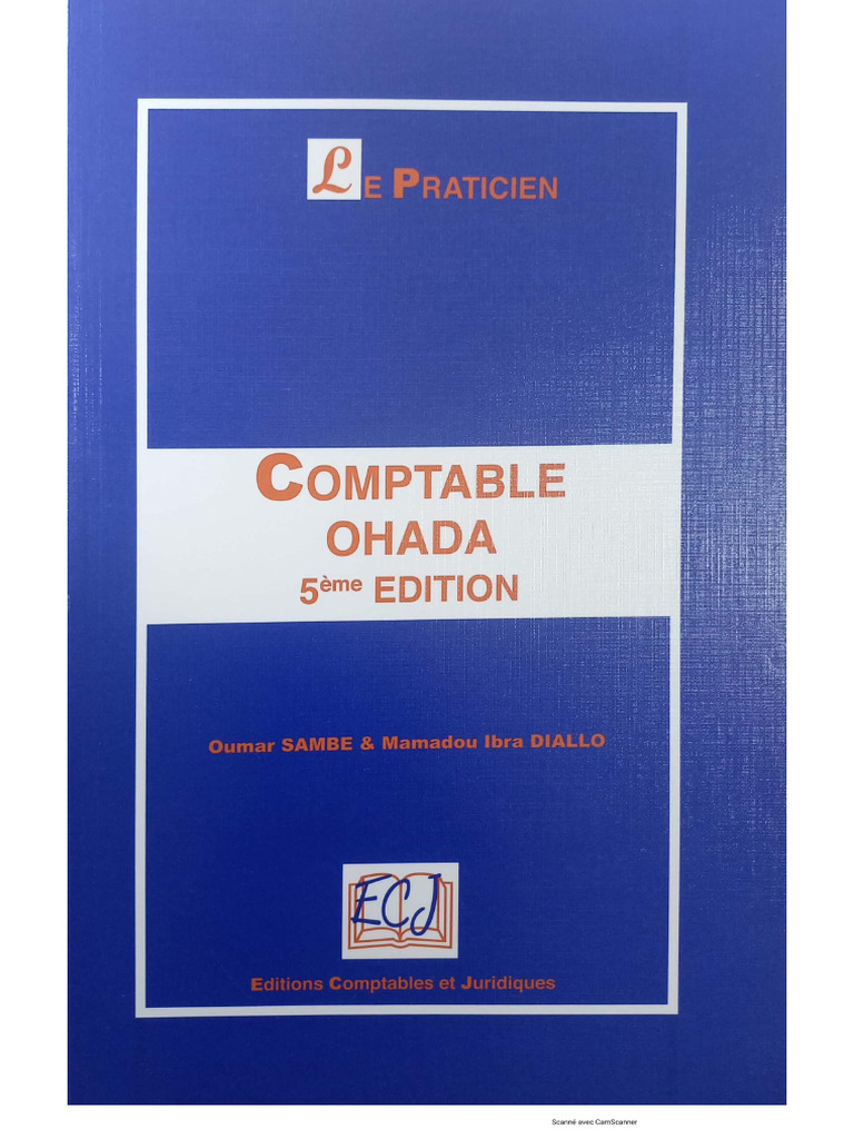 COMPTABLE OHADA 5eme EDITION | PDF